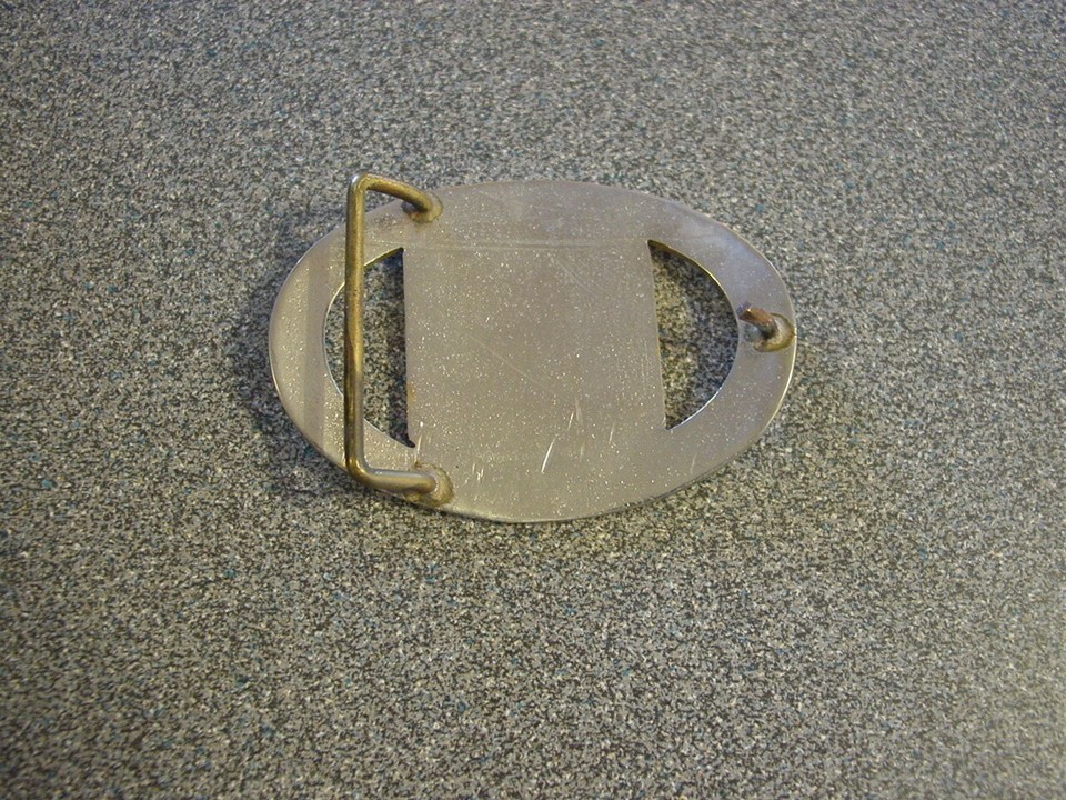 VTG Michigan Public Transit Association Vintage Gold Belt Buckle Bus ...