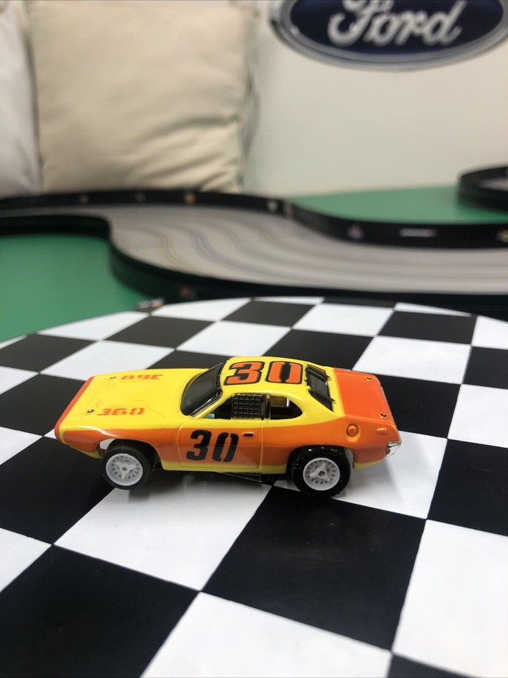 Afx Aurora Org/ Yellow Plymouth Road Runner Slot Car | eBay