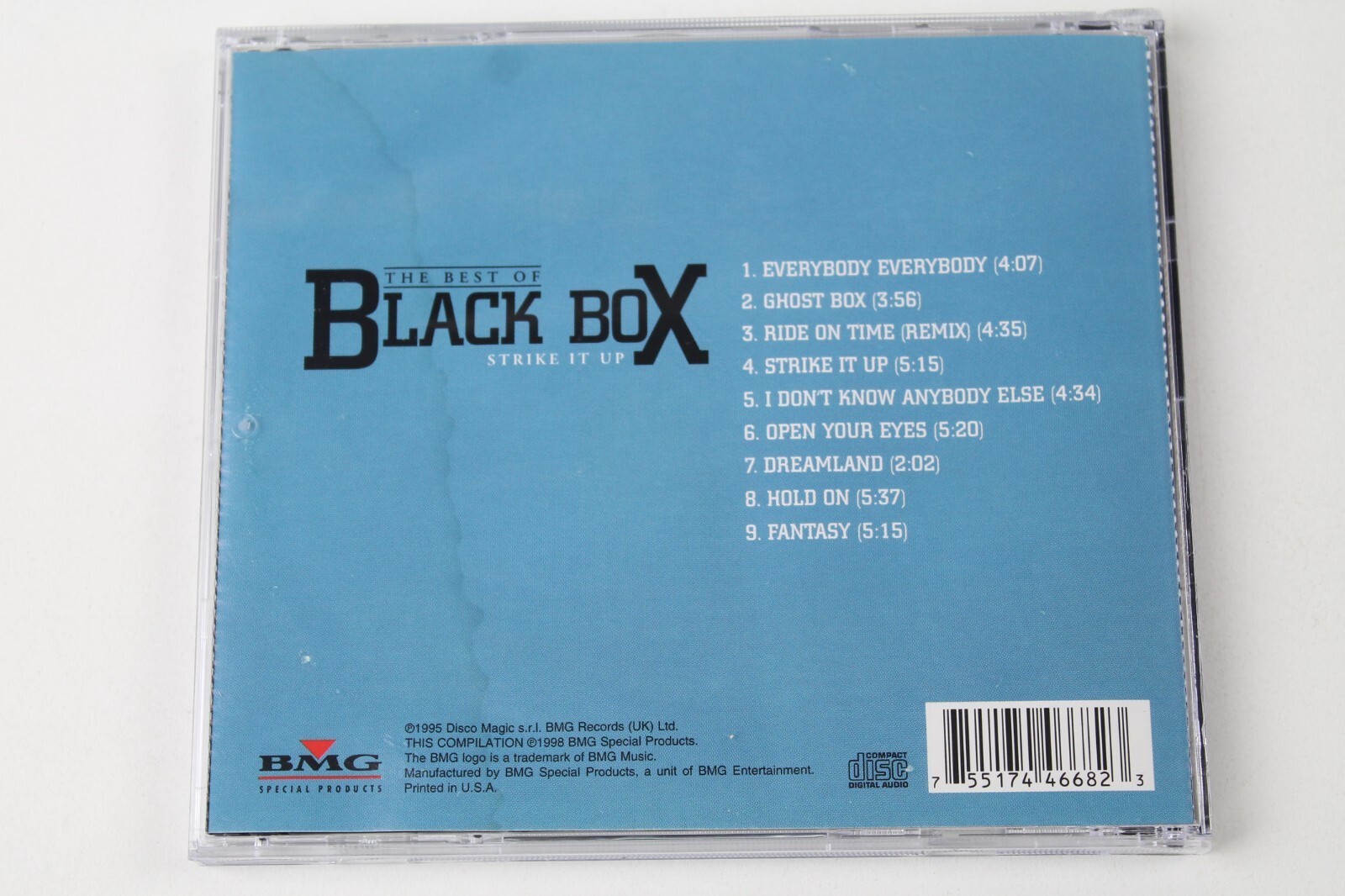 Strike It Up: The Best of Black Box by Black Box (CD, Apr-1998, BMG ...