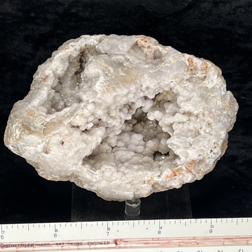 4" Druzy Botryoidal Spirit Quartz Crystal Cluster Geode Pink Rind | eBay