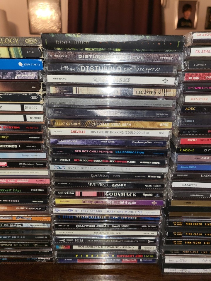 Lot of CDs, You Pick, Rock, Metal , Pop, Alternative, Grunge 80s 90s ...