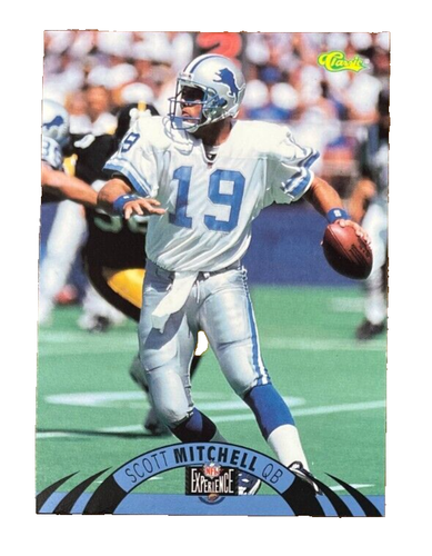 1995 Classic Card # 65 Scott Mitchell - Detroit Lions | eBay