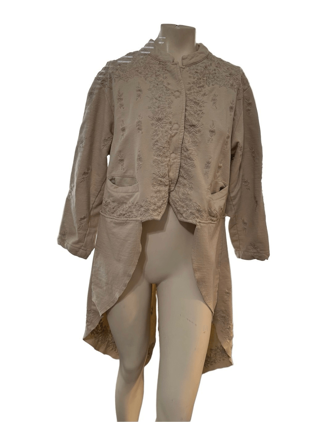 Magnolia Pearl Cream Embroidered Floral Snap Tuxedo … - Gem