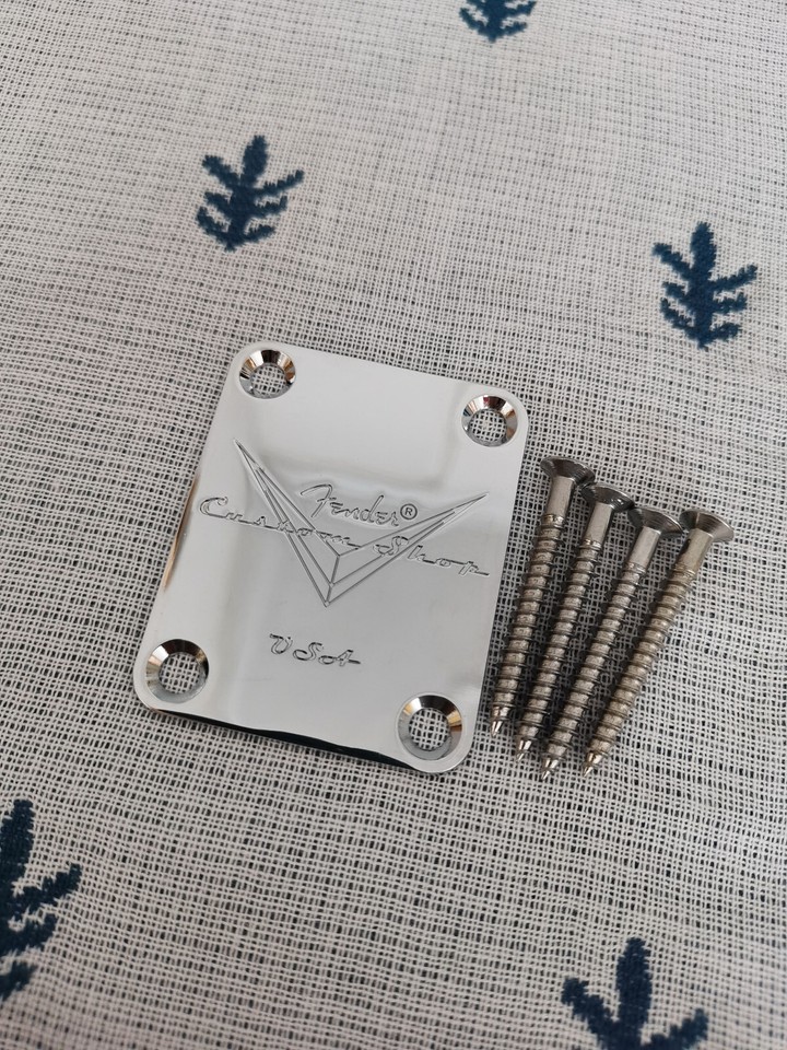 Fender 60 DIAMOND ANNIVERSARY Custom Shop Neck Plates For Tele Strat ...