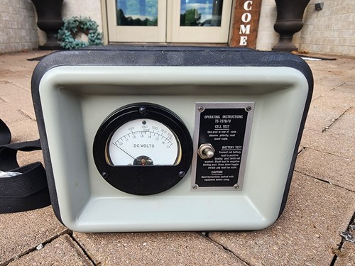 US Military Signal Corps Battery Load Tester Cell Test TS-737B/U TS-737 ...