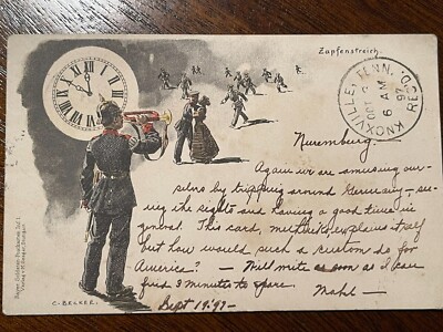 1899 Nuremberg Zapfenstreich Postcard | eBay