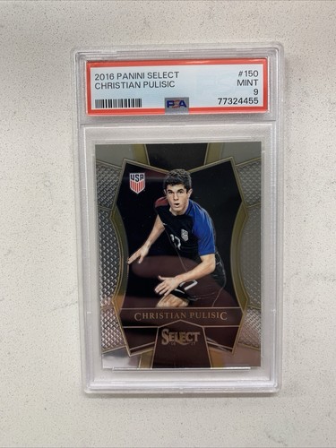 2016-17 Select Christian Pulisic Mezzanine Rookie Card RC #150 PSA 9 ...