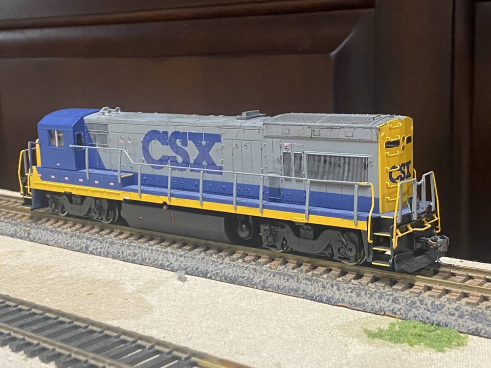 ATLAS HO SCALE GE U23B CSX (tested RUNS) | eBay