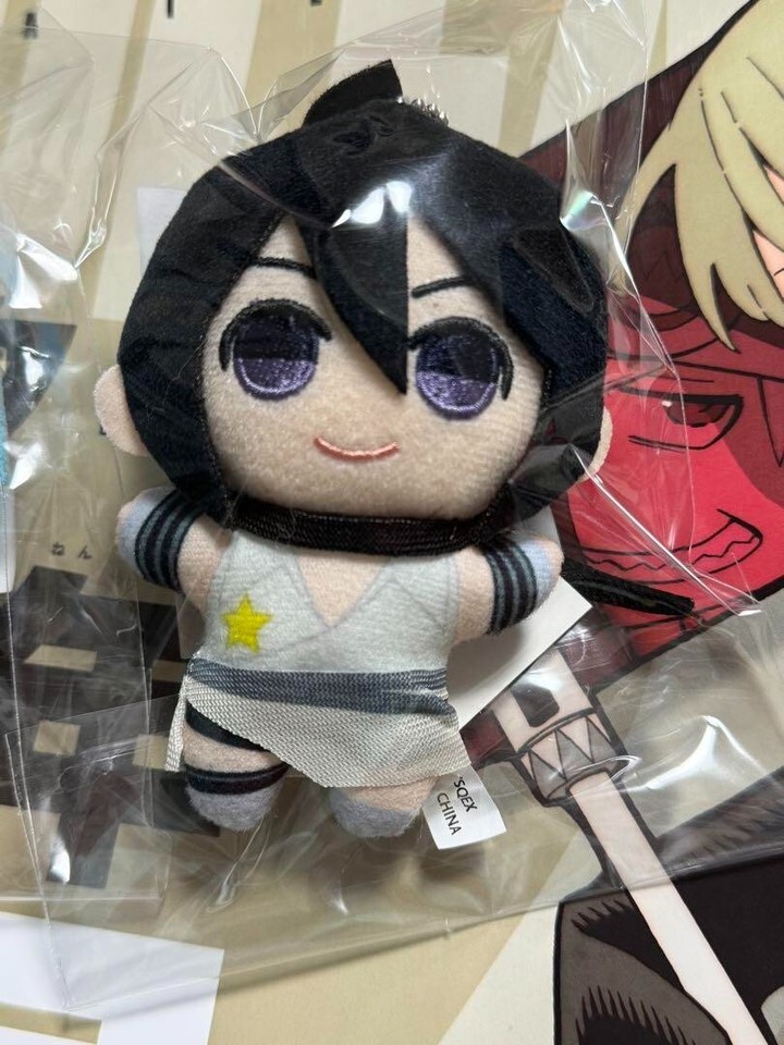 SOUL EATER 20th Anniversary Exhibition Black☆Star Tsubaki Mini Plush ...