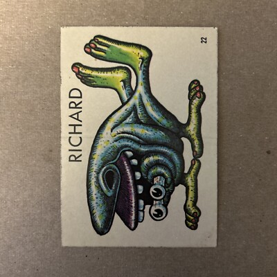 1965 Topps Ugly Stickers Card #22 | eBay