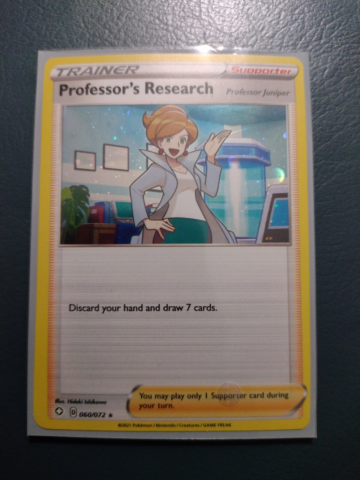 Pokemon TCG Professor's Research - Professor Juniper 060/072 Cosmos ...