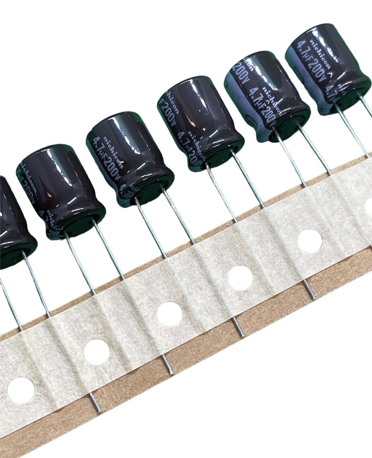 5 PCS CAPACITOR ALUM 4.7UF 4.7MF 200V RADIAL CAP (REPLACING FOR 160V ...