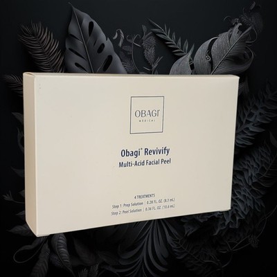 Obagi Revivify MULTI-ACID FACIAL PEEL KIT 4 Treatments In 1 Box | eBay