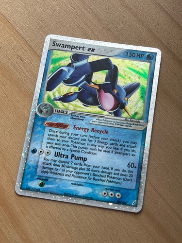 Pokemon Card - Swampert EX - 98/100 - 2006 - MP! | eBay