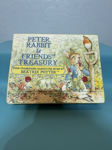 Peter Rabbit Lift-a-Flap Take-Along Treasury 4 Book Set w/ Carrying ...