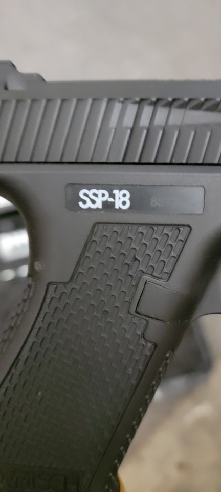 Novritsch (SSP-18) Gas Airsoft Pistol Black 650075928077| eBay