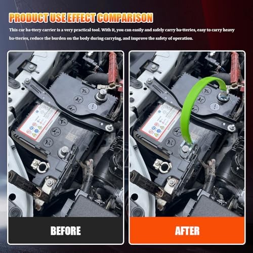 Car Battery Carrier Strap, Car Battery Carrier, Metal Heavy Duty ...