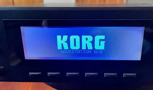 Blue LCD Display Screen for Korg Wavestation A/D 01/W FD 01/W 01W | eBay