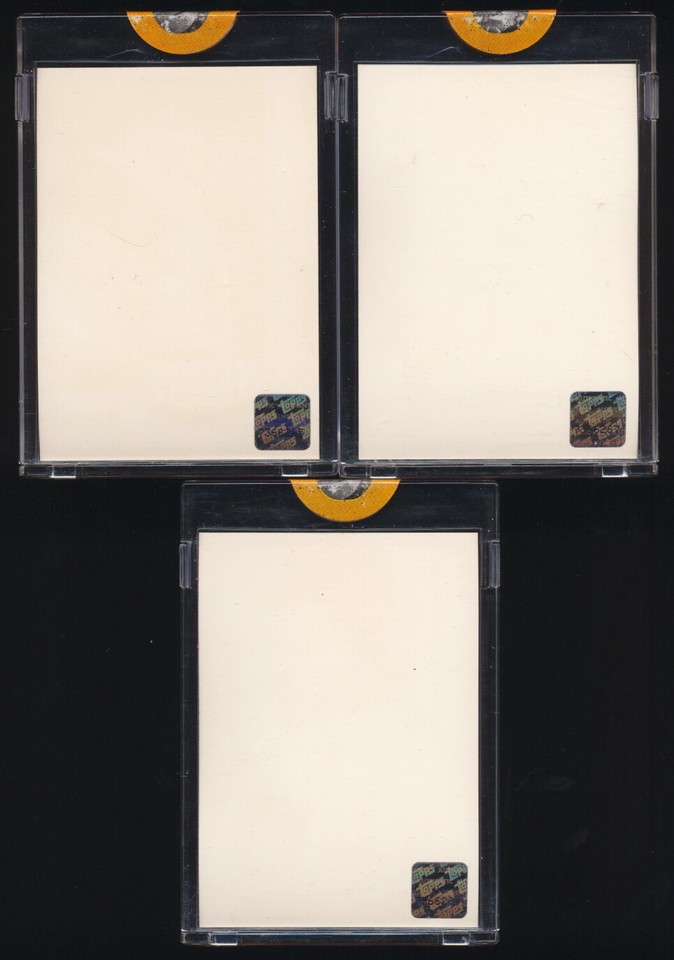 1976 Topps Vault Slick Proof Three Card Cincinnati Bengals Lot - Jim ...