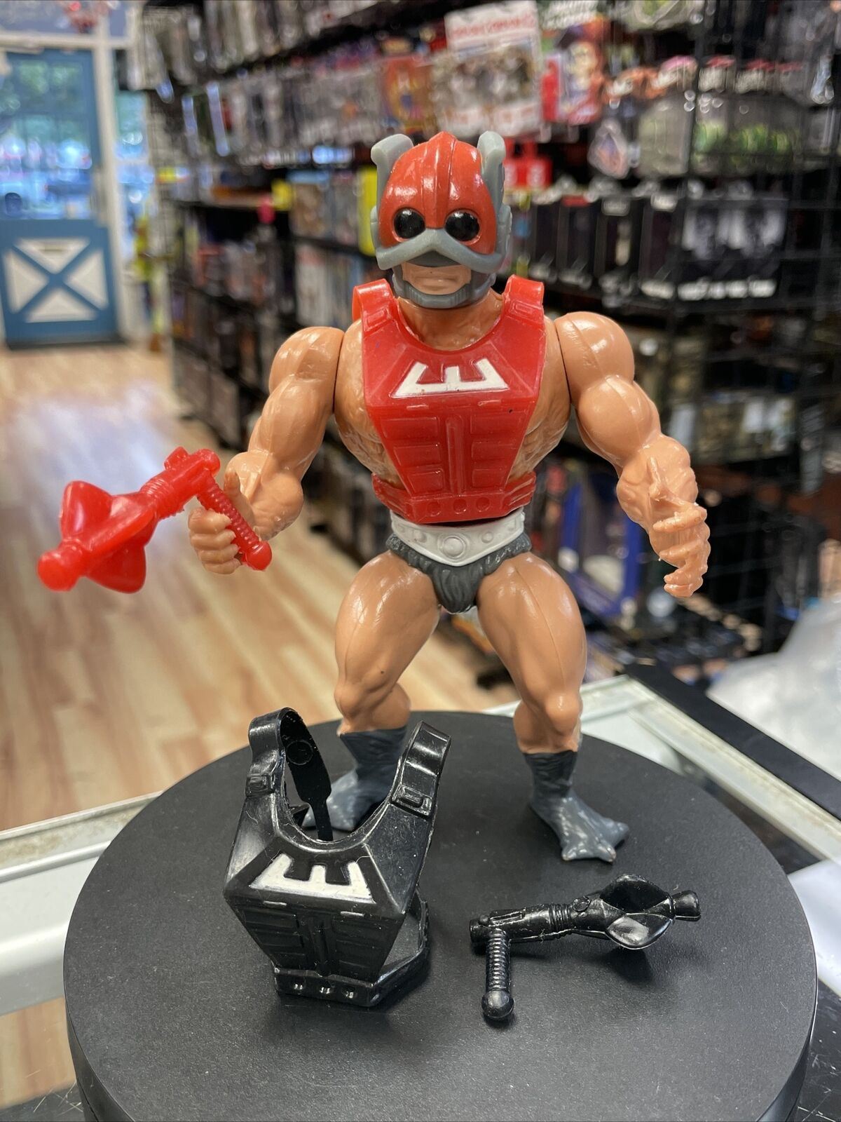 Vintage Zodac Complete With Black Gear (MOTU Masters of the Universe ...