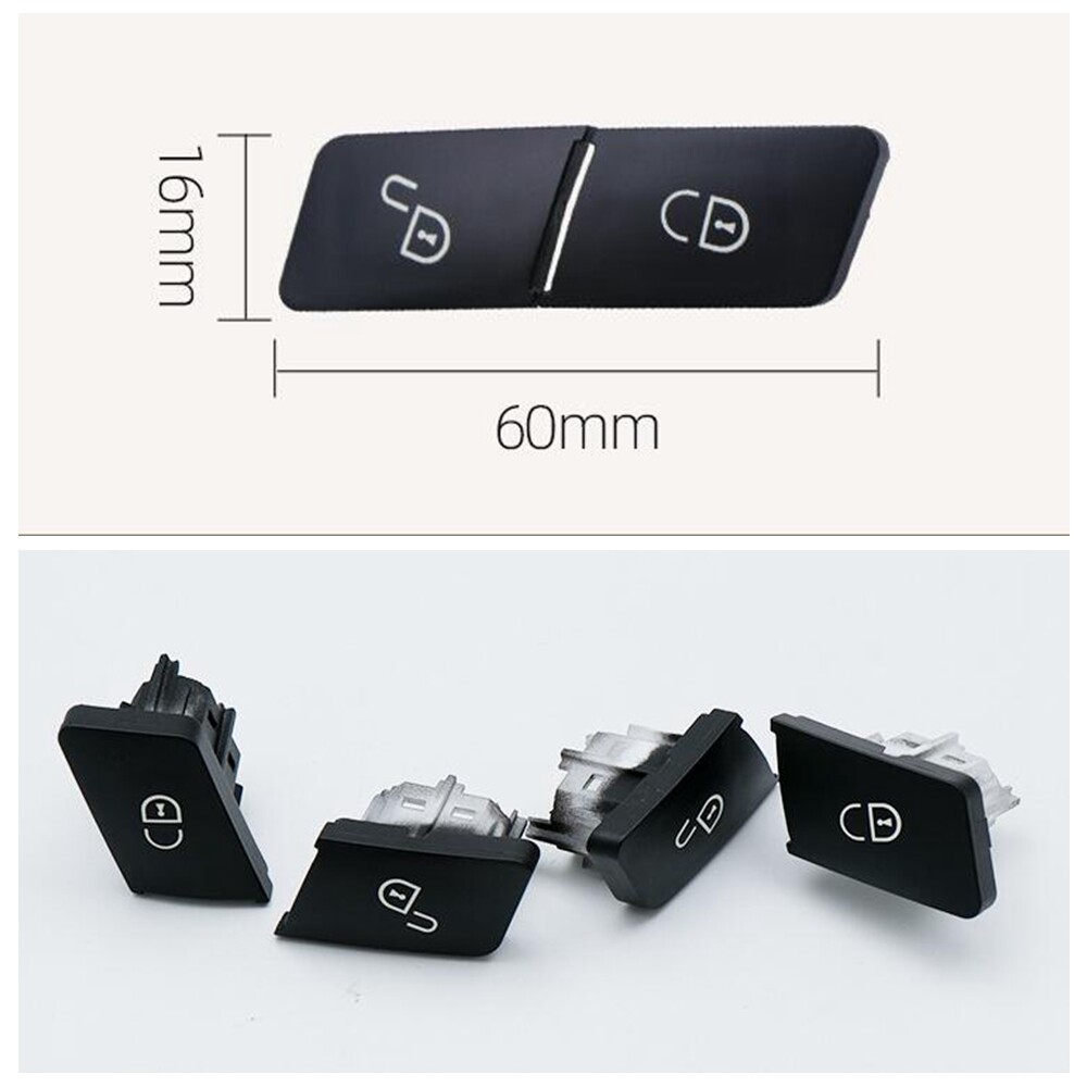 SP Front Left Door Lock Control Switch Button Cap 2049058402 For Benz ...