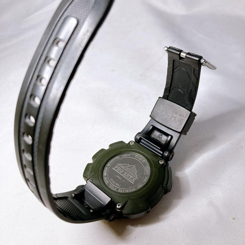 CASIO PROTREK PRG-240-1JF PRG-240 Digital Tough Solar Men's Watch ...