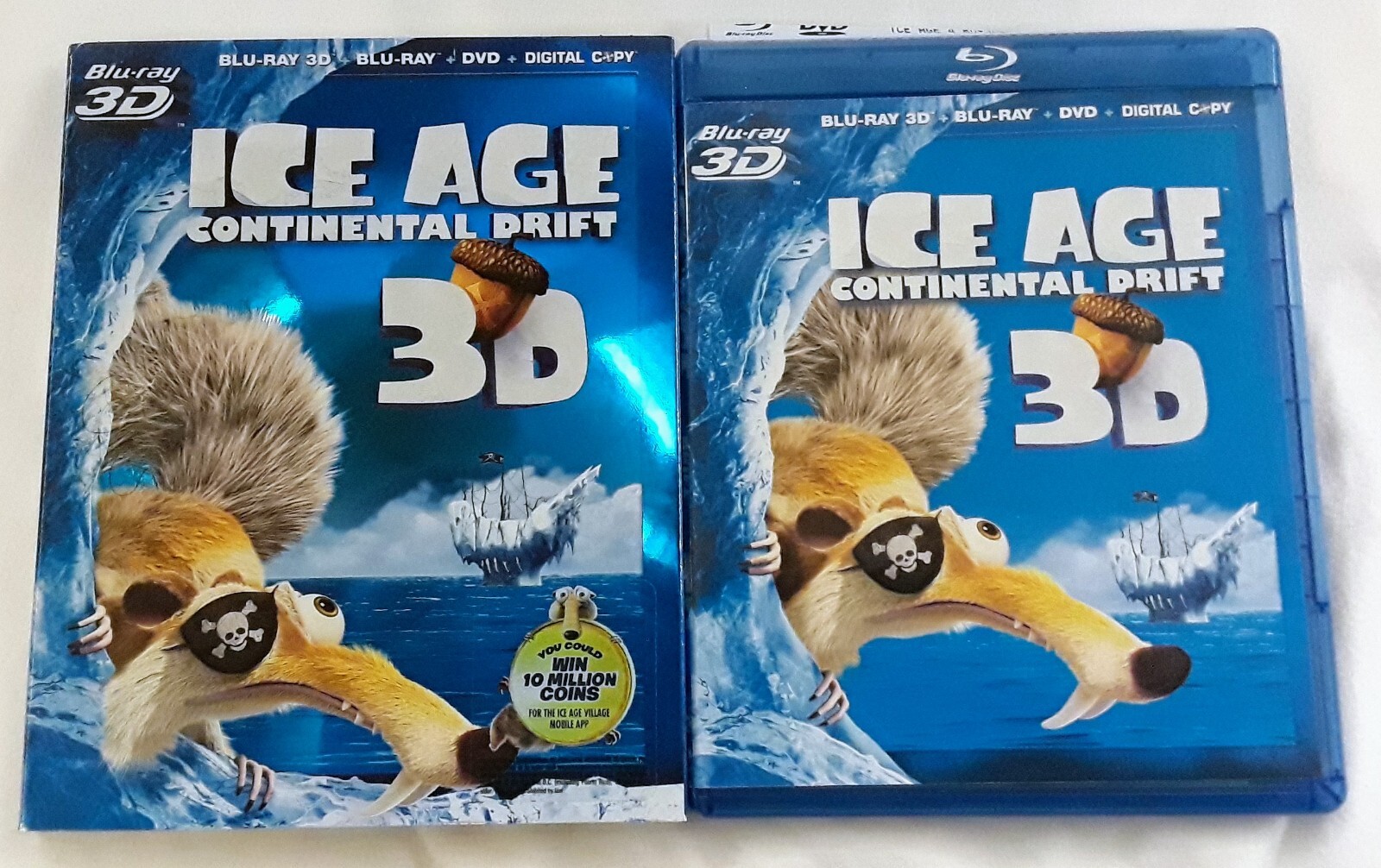 Ice Age Continental Drift Blu Ray