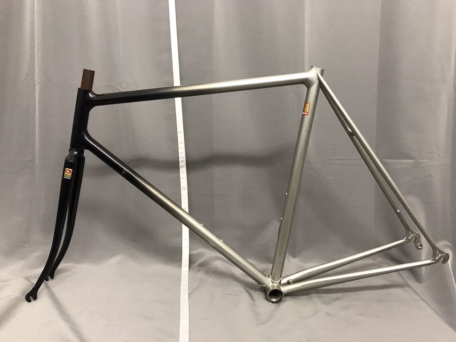 100% NOS Vintage french masterpiece Mecacycle fillet brazed steel frame ...