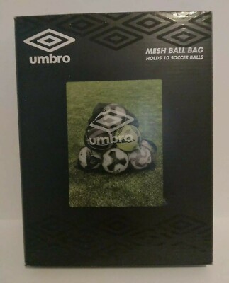 Umbro Mesh Ball Bag With Drawstring (Holds 10 Soccer Balls) | eBay
