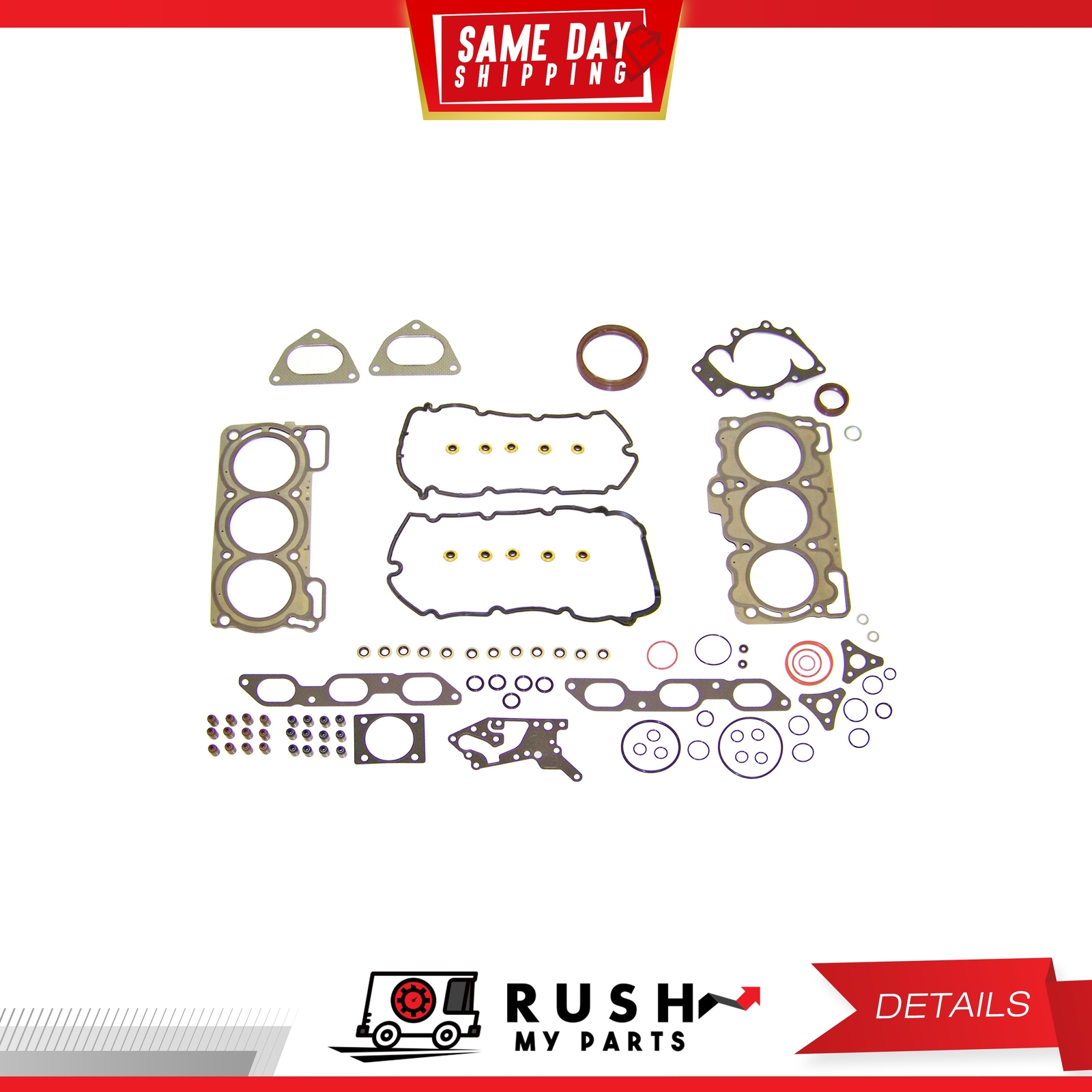 01-04 Master Engine Rebuild Kit For Subaru Outback 3.0L H6 DOHC 24v DNJ ...