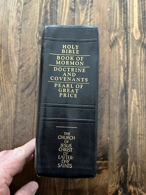 1994 Black LDS Quad Scriptures 7-1/2” X 5-1/2” | eBay