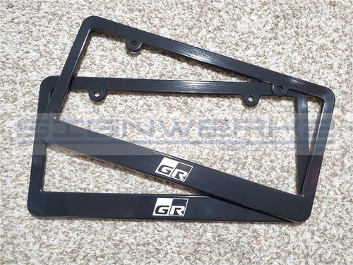 Toyota GR License Plate Frame - Pair | eBay