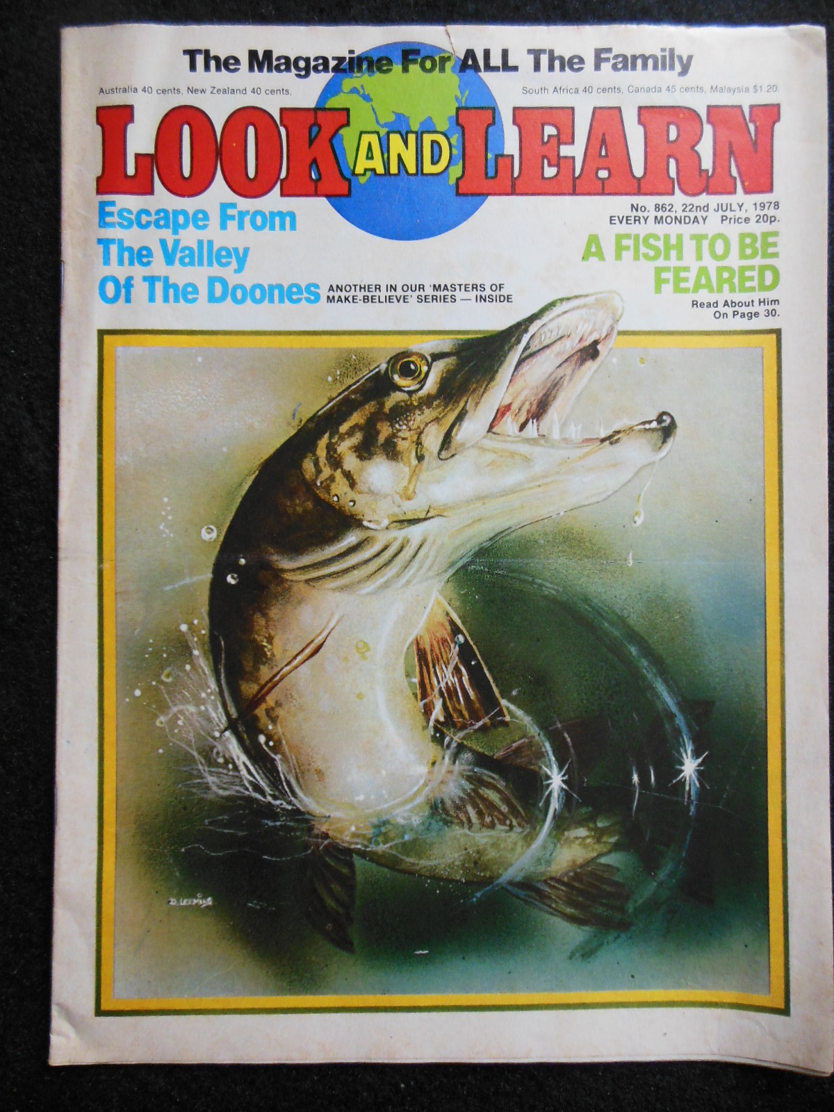 Look and Learn Magazine - 22nd July 1978 - Vintage Children's ...