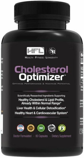 HFL Cholesterol Optimizer by Dr. Sam Robbins Dietary Supplement (80 ...