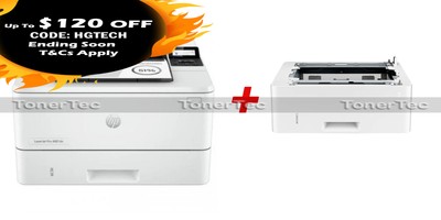 HP LaserJet Pro 4001DN Printer+550x Sheet Feeder Paper Tray(2Z600F ...