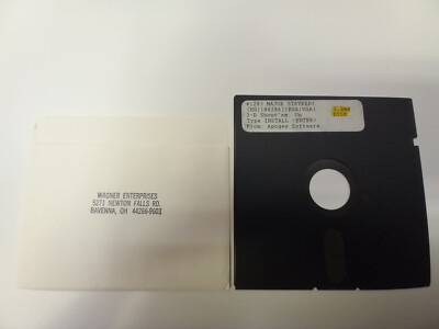 Original IBM / TANDY Shareware Game 5.25 Disk - MAJOR STRYKER! APOGEE ...