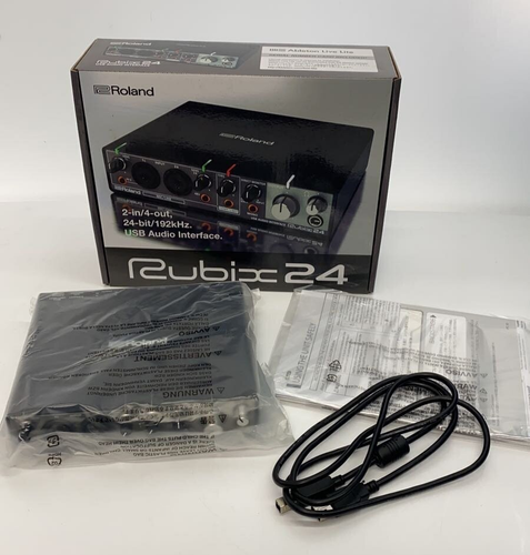 Roland Rubix24 USB Audio MIDI Interface High Resolution Used Japan Audio | eBay