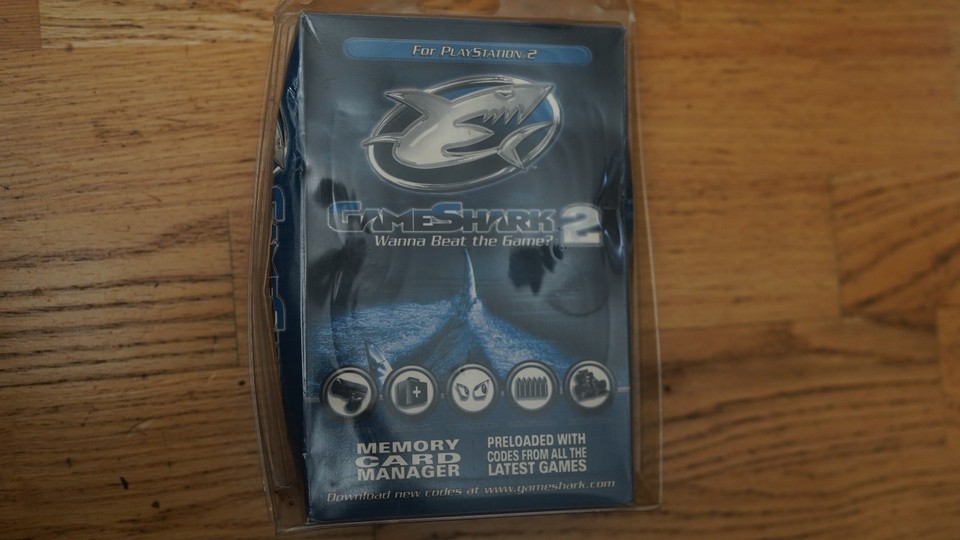 GAMESHARK 2 PLAYSTATION 2 GAME SHARK CODES PS2 MEMORY CARD MANAGER ...