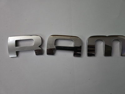2002-2008 DODGE RAM 1500 2500 3500 SIDE DOOR CHROME EMBLEM OEM | eBay