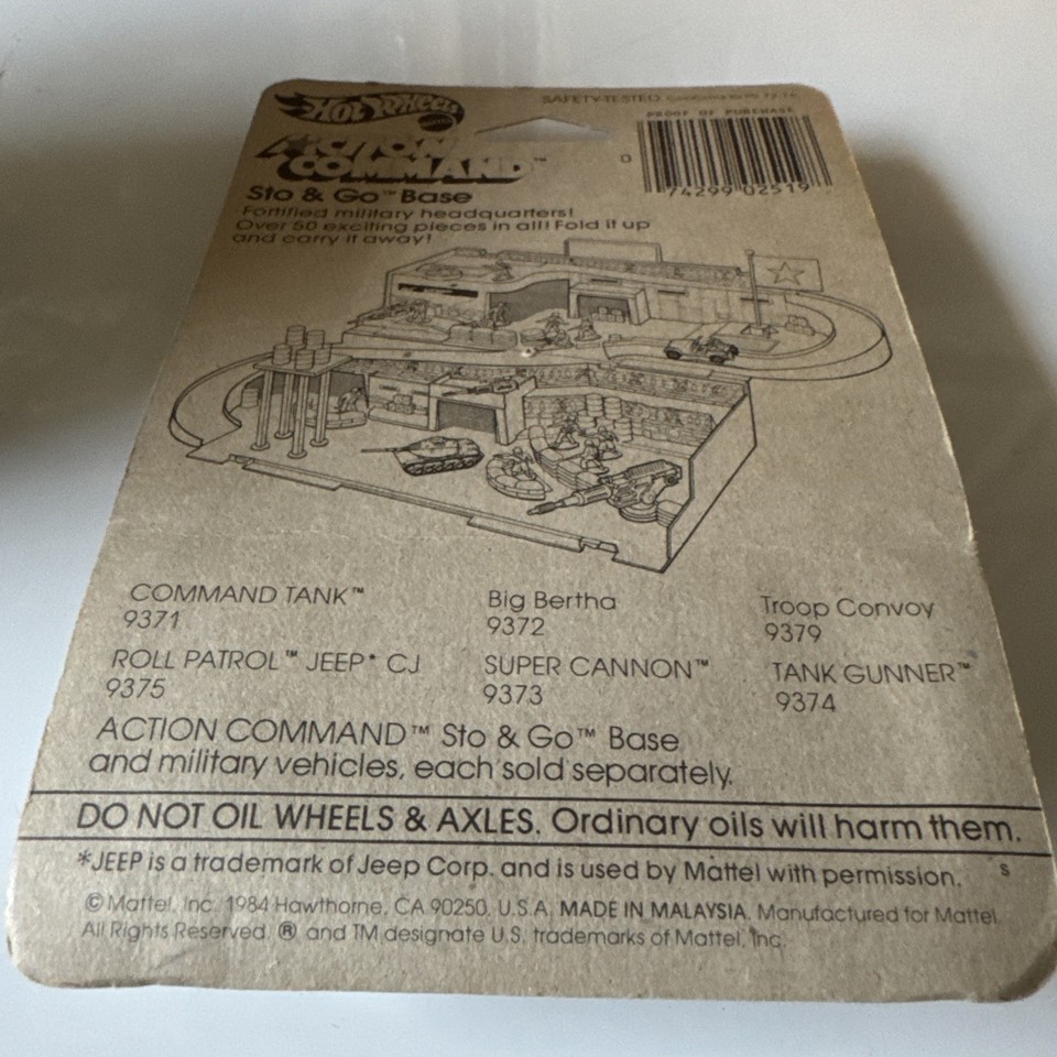 1984 Hot Wheels Action Command Combat Medic New Fast Shipping | eBay