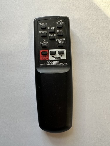 Canon - Wireless Remote Controller - WL-D67 - For Camcorder - Genuine ...