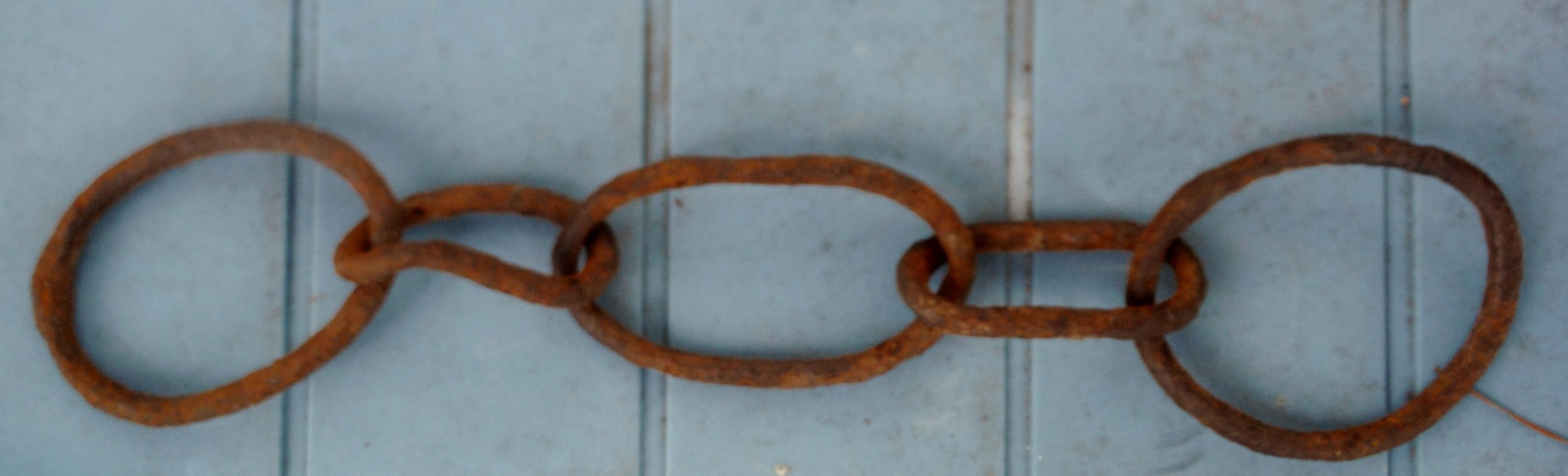 Antique Vintage Forge Welded? Chain from the 1800s ? | eBay