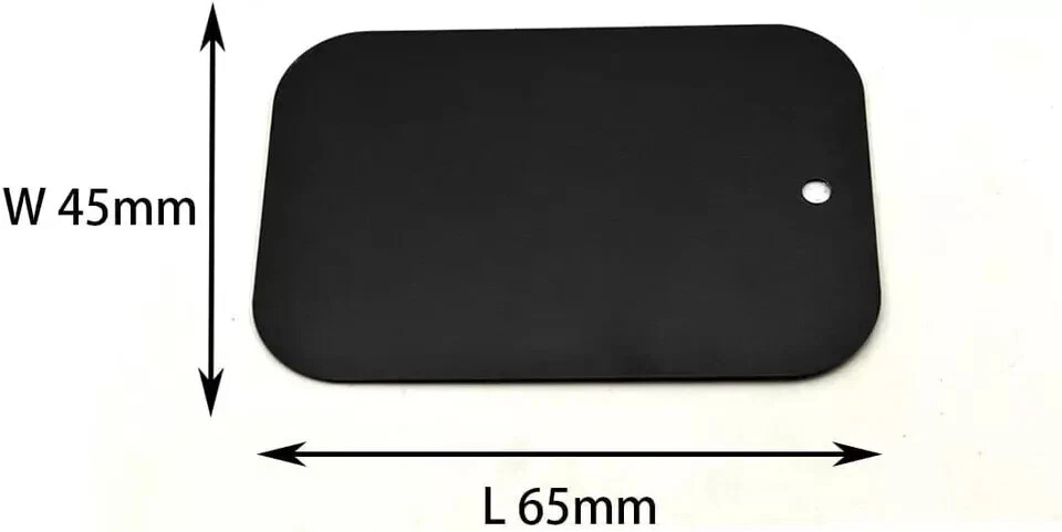 Magnetic Car Phone Mount Adhesive Metal Plate Disc for Holder Stand ...