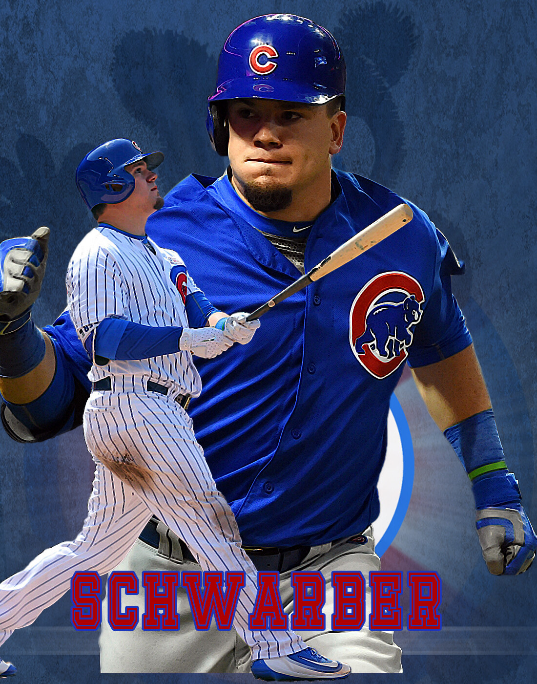 Chicago Cubs Lithograph print of Kyle Schwarber 2020 11 x 14 | eBay