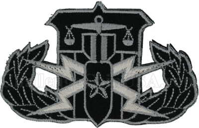 Law Enforcement EOD/HDT Senior Patch (Black) | eBay