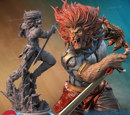 1/24 Thundercats Unpainted Unassembled Resin 3D Printing Model Garage ...