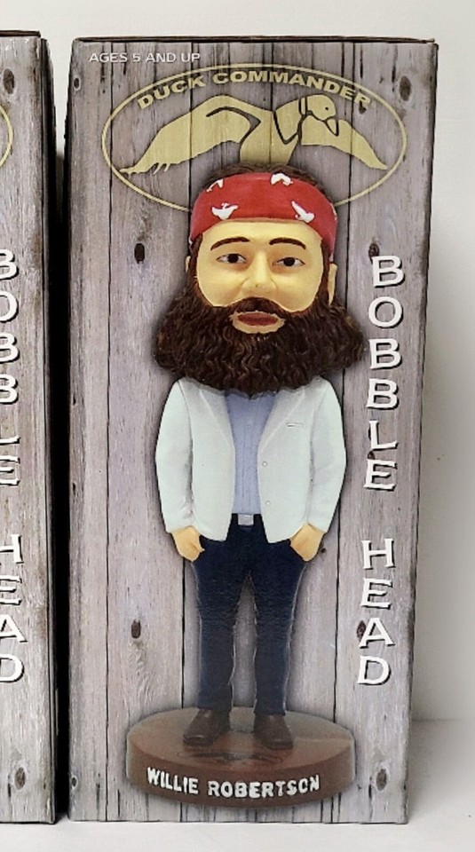DUCK DYNASTY Duck Commander Bobble Head - WILLIE ROBERTSON - NIB | eBay