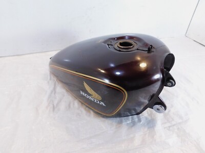 1980 80 Honda CX500 CX500C Custom Candy Plum Red Gas Petrol Fuel Tank ...