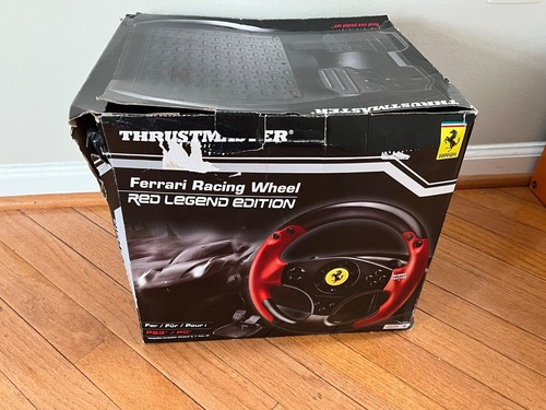 Thrustmaster Ferrari Racing Wheel Red Legend Edition + Pedal System PC ...
