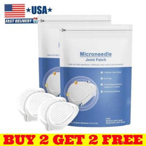 Nano Microneedle Joint Patch Natural Herbal Patches EQVP KneePatches | eBay
